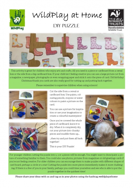 Make Your Own Jigsaw Herefordshire Wildlife Trust make-your-own-jigsaw-herefordshire-wildlife-trust